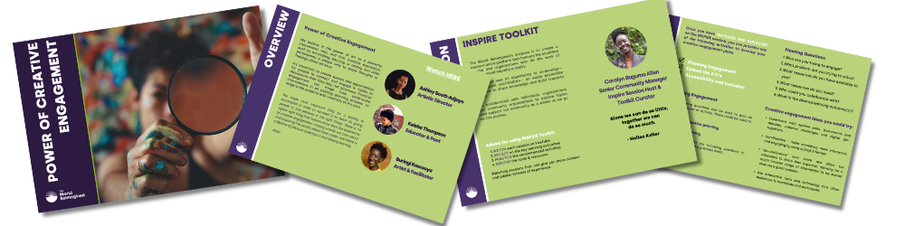 The INSPIRE Toolkits - The World Reimagined