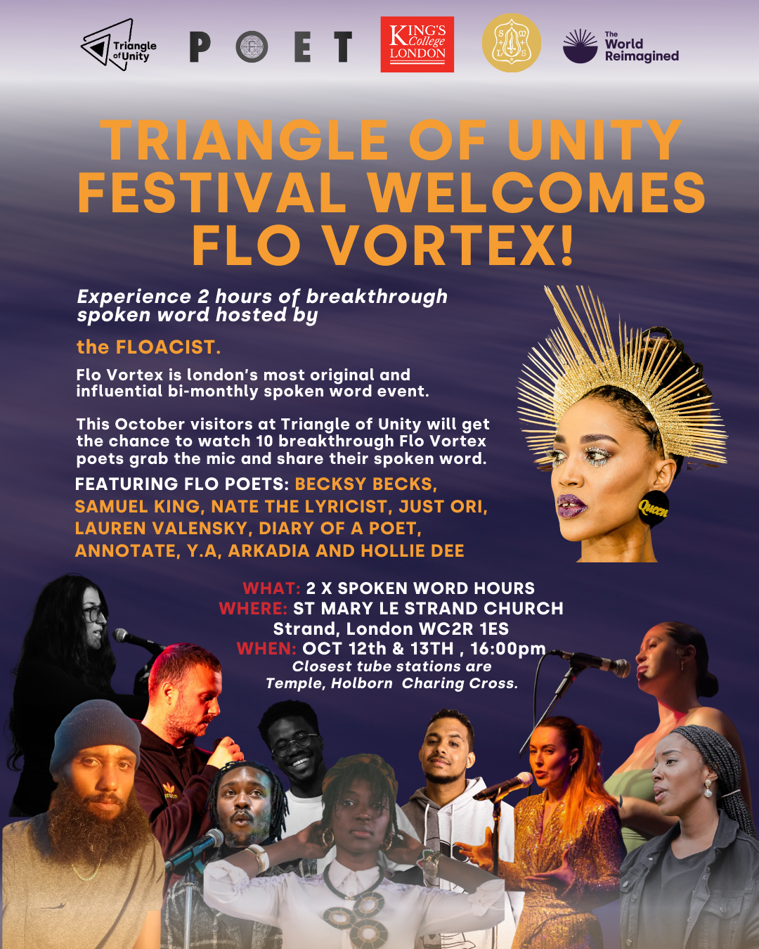 Triangle of Unity welcomes: FLO VORTEX! - The World Reimagined
